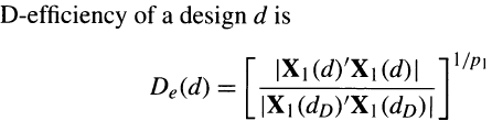 Solved: Understanding the Alias-Optimal design algorithm, optimization of a fixed block ...