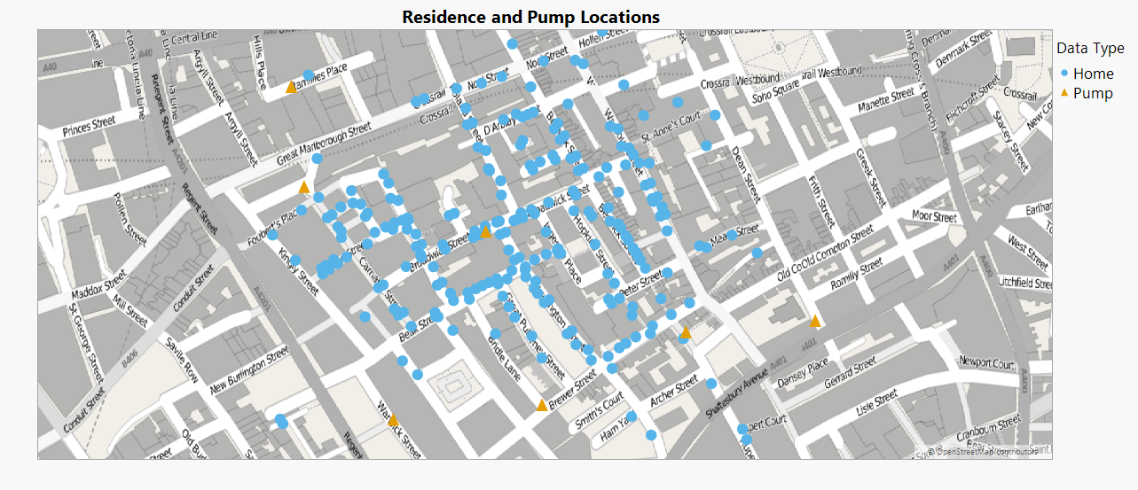Exploring 19th century data with a 21st century lens: The Broad Street pump