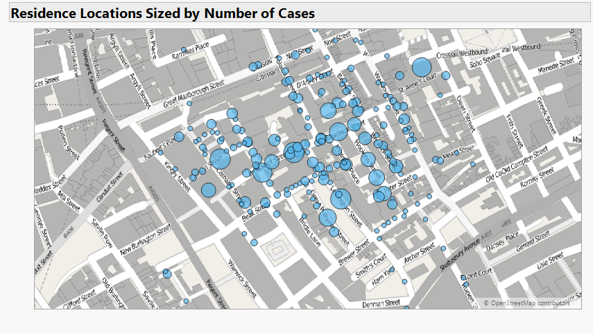 Exploring 19th century data with a 21st century lens: The Broad Street pump