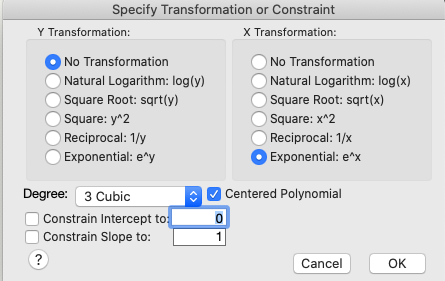 Solved: Specific Prediction Expression for Nonlinear Platform - JMP User Community