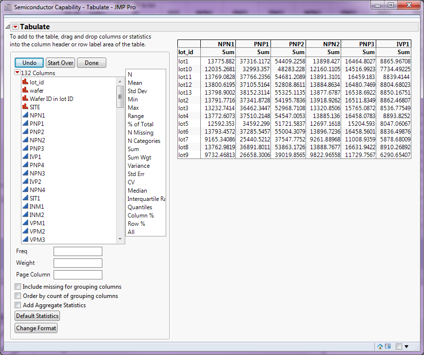 Solved How To Extract Few Columns And Save As Csv File Jmp User 4494