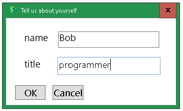 Modal Dialogs - JMP User Community