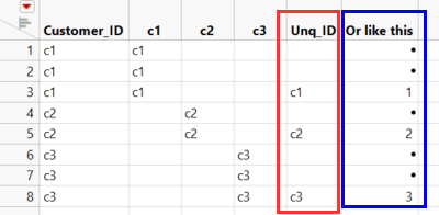 Solved: Can we use "for loop" in Column Formula ? - JMP User Community