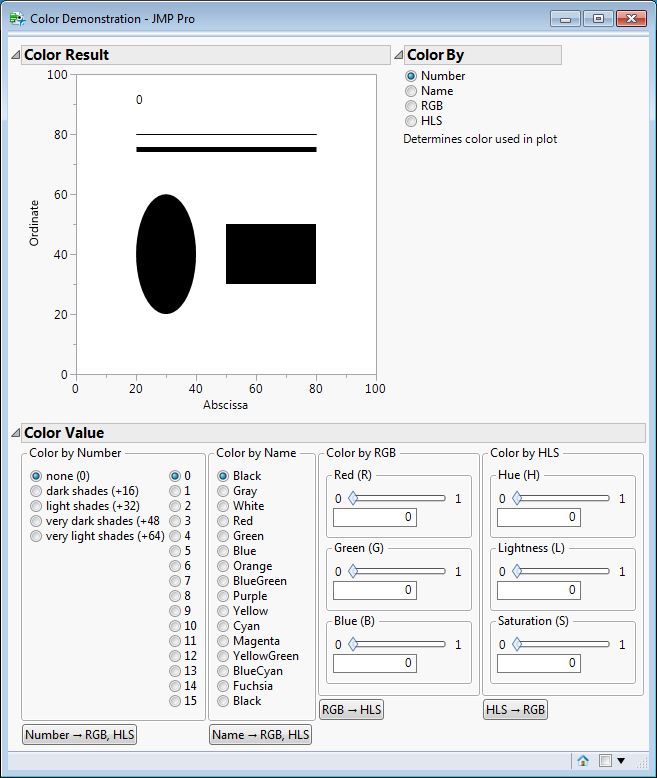 Utility to Explore JMP Color Values - JMP User Community