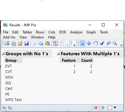 Solved: Overlap / Gap Analysis by Row - JMP User Community