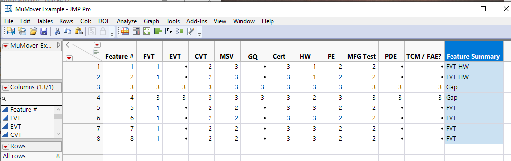 Solved: Overlap / Gap Analysis by Row - JMP User Community