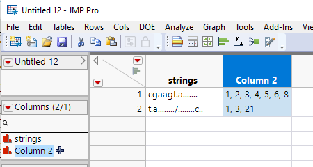 How to extract the position of a char in a string? - JMP User Community