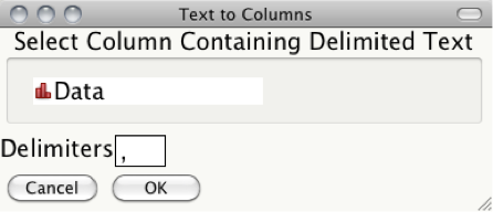 Text to Columns, Version 3 - JMP User Community