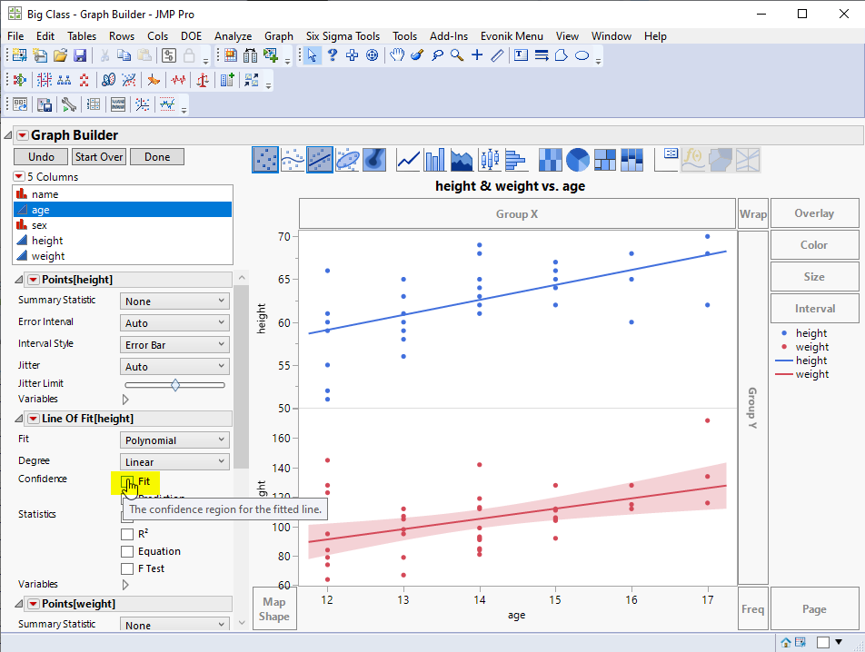 Solved: How do I remove CI region for individual graph in graph builder ...
