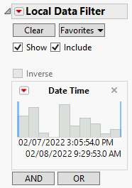 Solved: Data Filter Date/Time with extra ".0" - JMP User Community