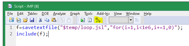 Scripting and very large files - JMP User Community