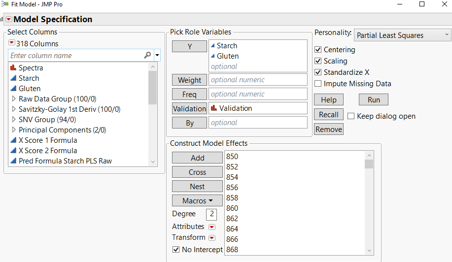 Analyzing spectral data: Modeling options