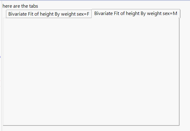Solved Jsl Save Report By Group Into Tabs Jmp User Community