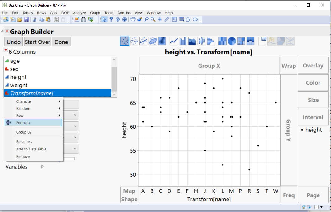 Solved How Do I Wrap In Multiple Lines The Label Of A Group X Variable In Graph Builder