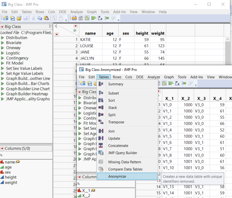 Change Display of Values for Sharing - JMP User Community
