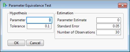 Test for Parameter Equivalence - JMP User Community