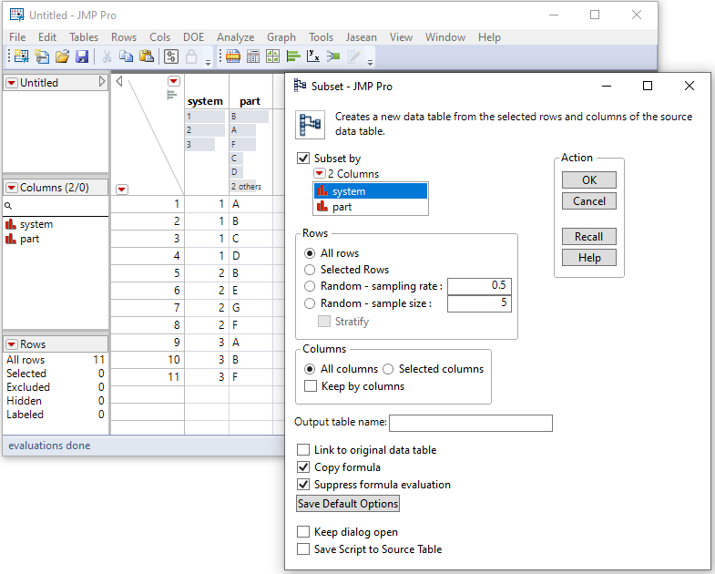 How to analyze pairs of parameters in one variable - JMP User Community