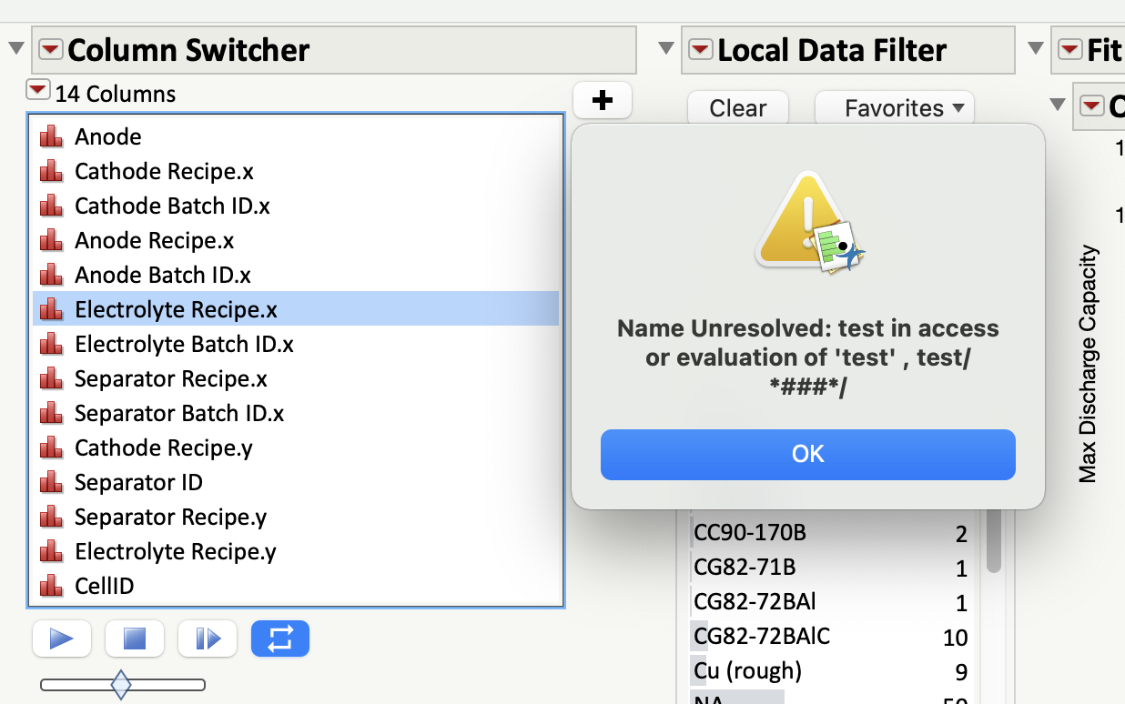 Solved Run Script Ok Versus Add In Script Not Ok Jmp User Community