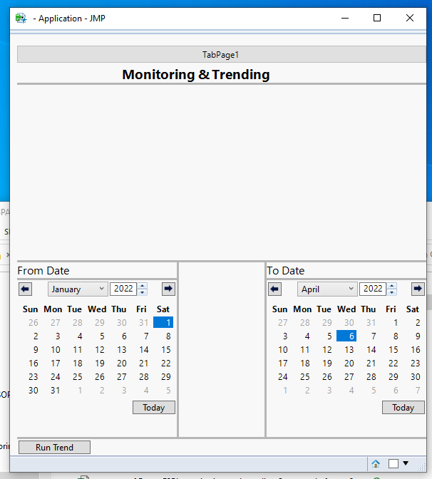 Date Calendar box - JMP User Community