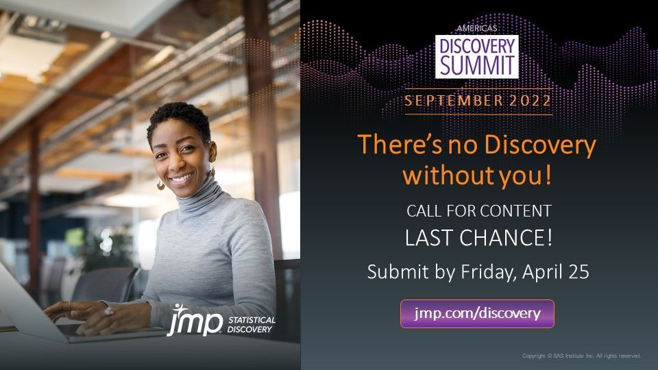 Discovery Summit Americas call for content closes April 8