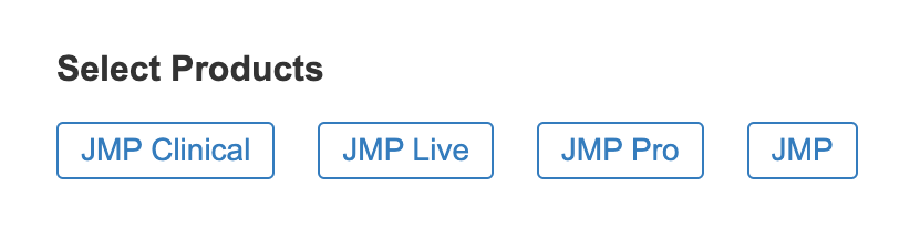 New Feature: Assign a JMP Product to a post - JMP User Community