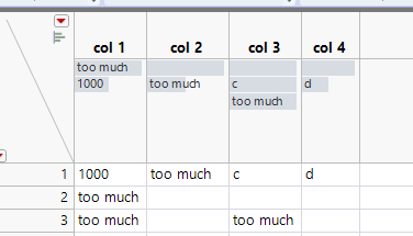 Solved: Recode multiple columns with list - JMP User Community