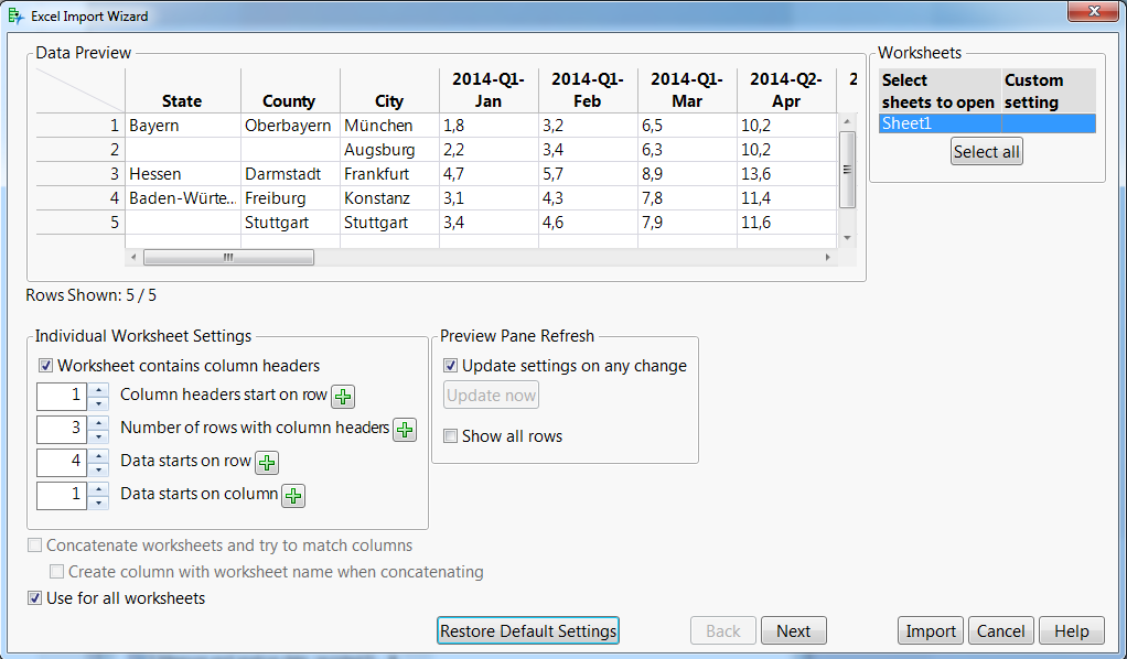 JMP and Excel Part 1