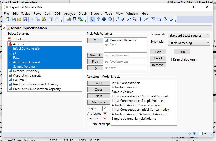 Solved: DSD Even-Order Effects Estimate and Statistical Significance ...