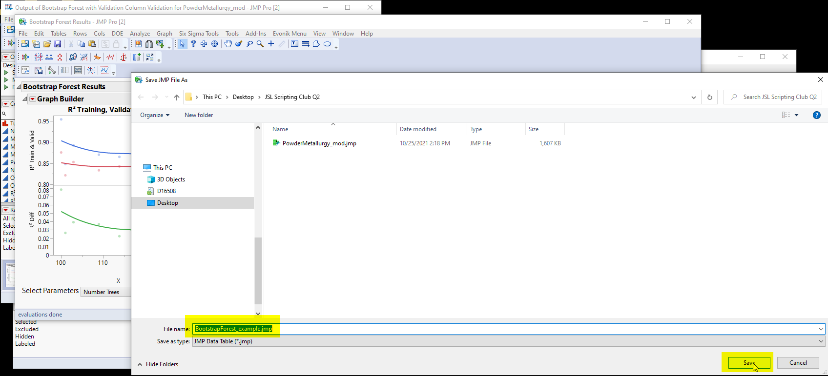 Graphical User Interface To Automate The Process Of Model Tuning Jmp User Community