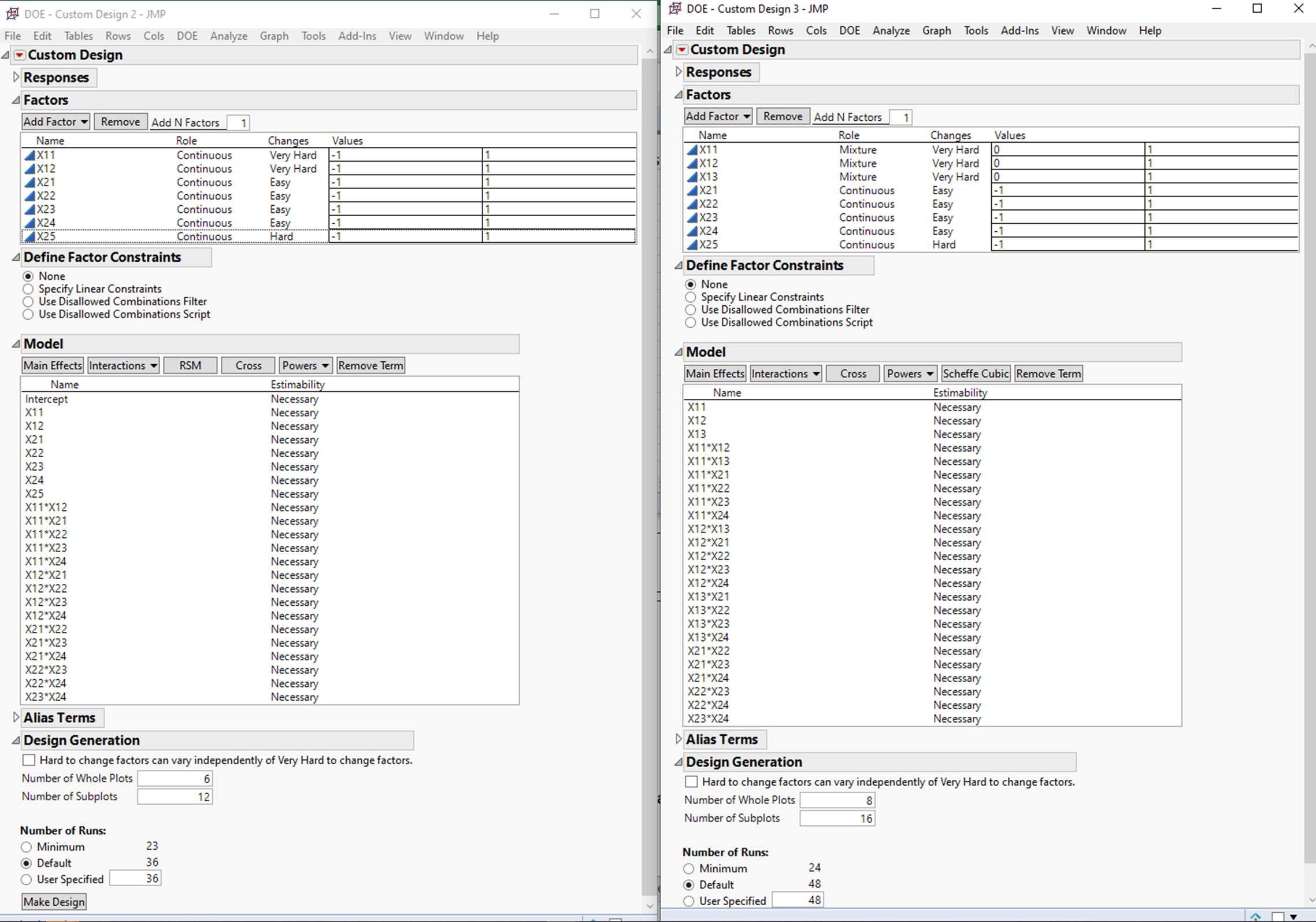 Solved: Mixture design or non-mixture design - JMP User Community