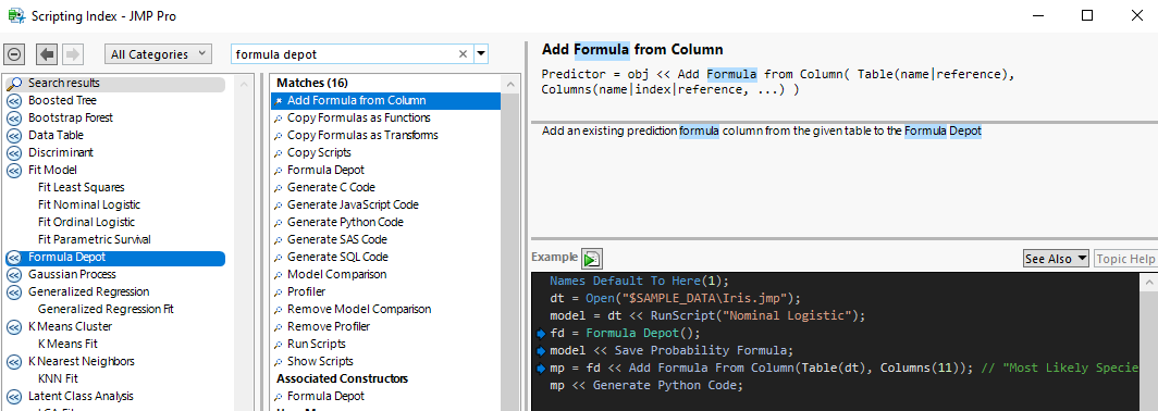 Solved Publish A Column Formula In Java Jmp User Community