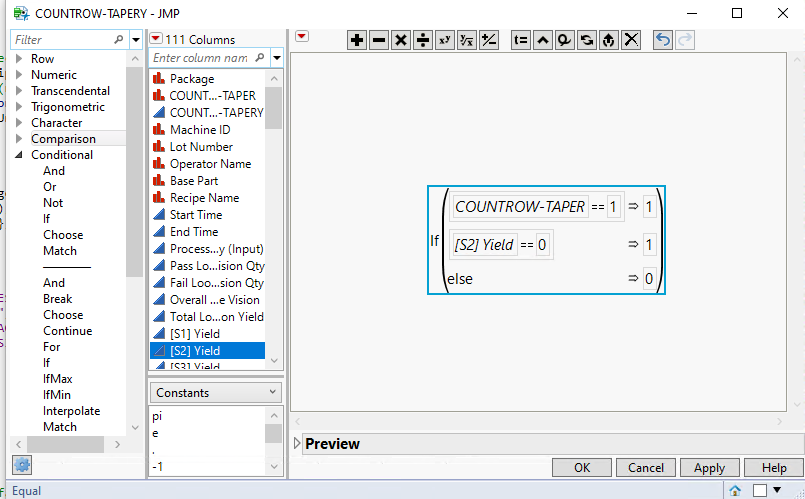 Binning Data Using Conditional IF-THEN Statements - JMP User Community
