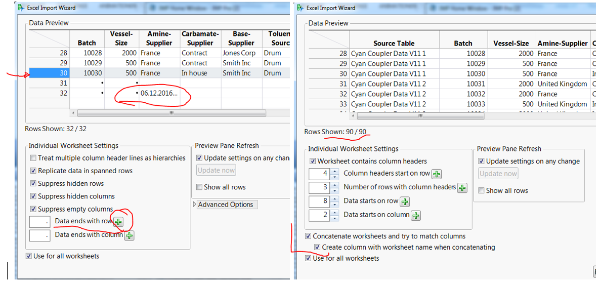 JMP and Excel Part 1 - cont