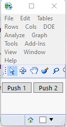 Solved: Adding a second button onto a new window. - JMP User Community