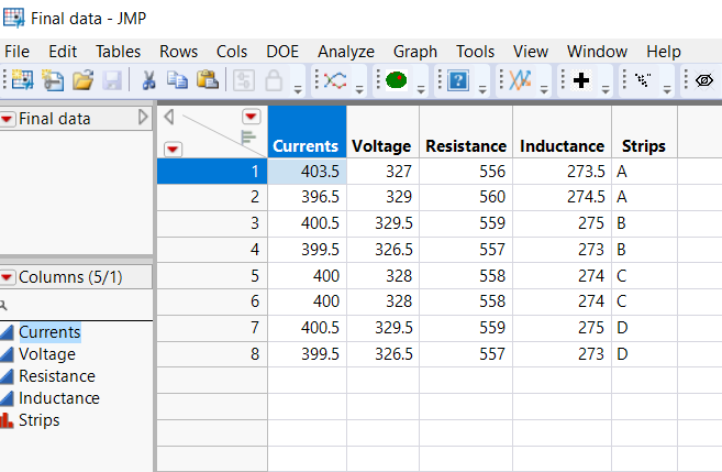 Solved Addsubtract Values From Two Jmp Files Jmp User Community