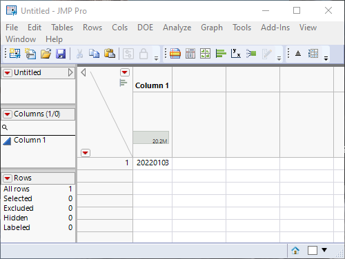 Solved Date Conversion Issue Jmp User Community