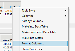 Solved: How to make p-Value shown in scientific notation format? - JMP ...