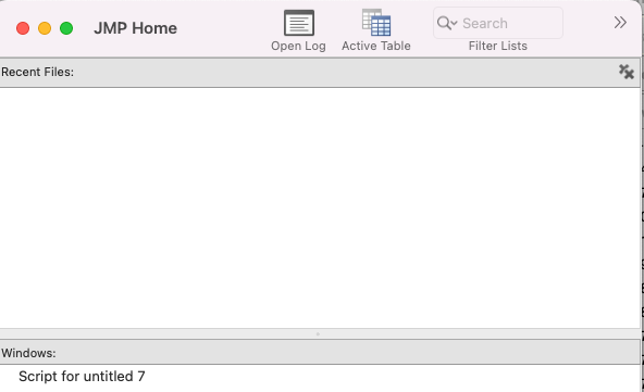 Solved: How can I increase the number of recent files in "JMP Home" on ...