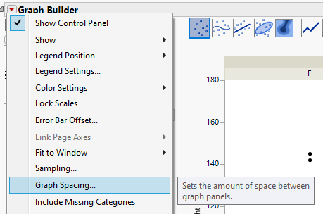 Solved: Customizing space between bars in graph builder/aligning data points to bar grap ...