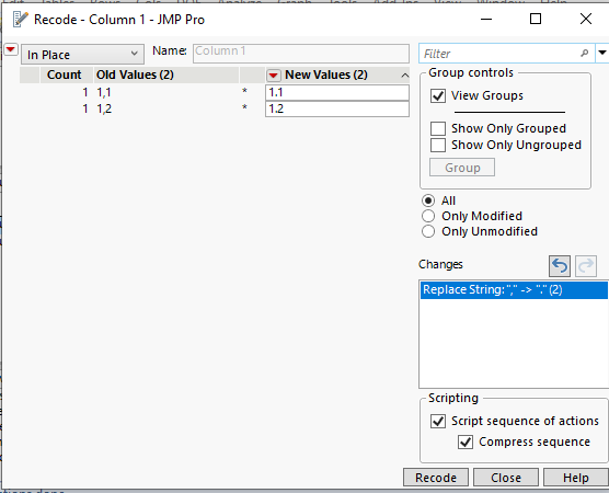 Solved: Find and Replace all instances of a specific character with another character bu ...