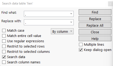 Solved: Find and Replace all instances of a specific character with another character bu ...