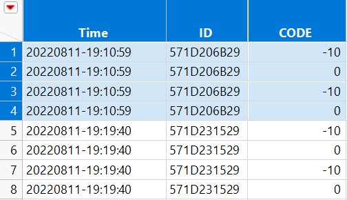 Select latest timestamp (String) - JMP User Community