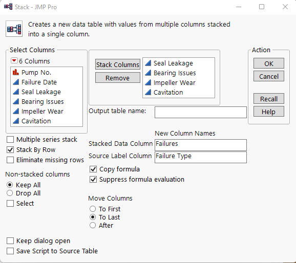 Solved: How to organize data table based on total count (categorical data)? - JMP User Community