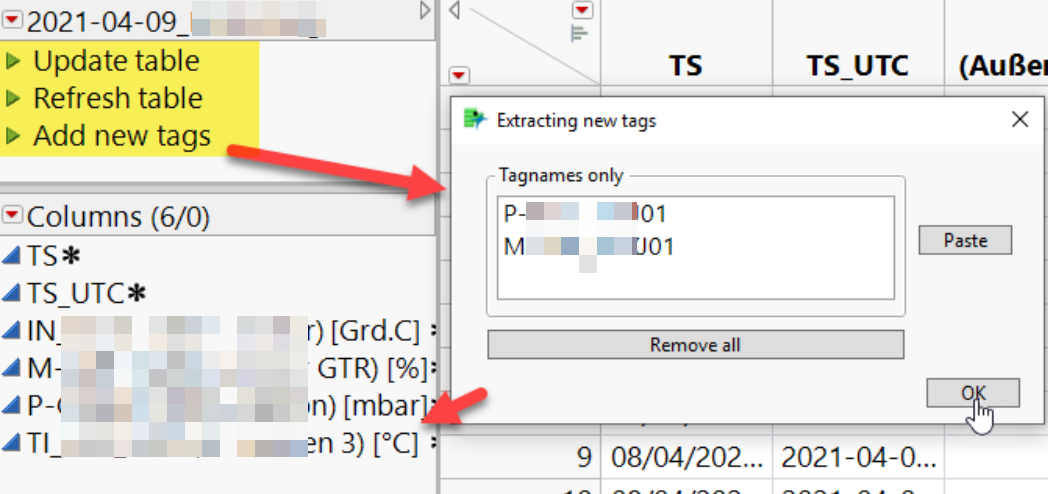 JMP MES add-in - Aspentech IP.21 and Osisoft PI (Aveva)