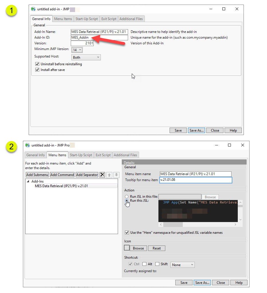 JMP MES add-in - Aspentech IP.21 and Osisoft PI (Aveva)