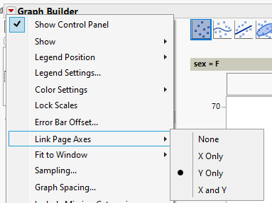Solved: How to make axis consistent across pages - JMP User Community