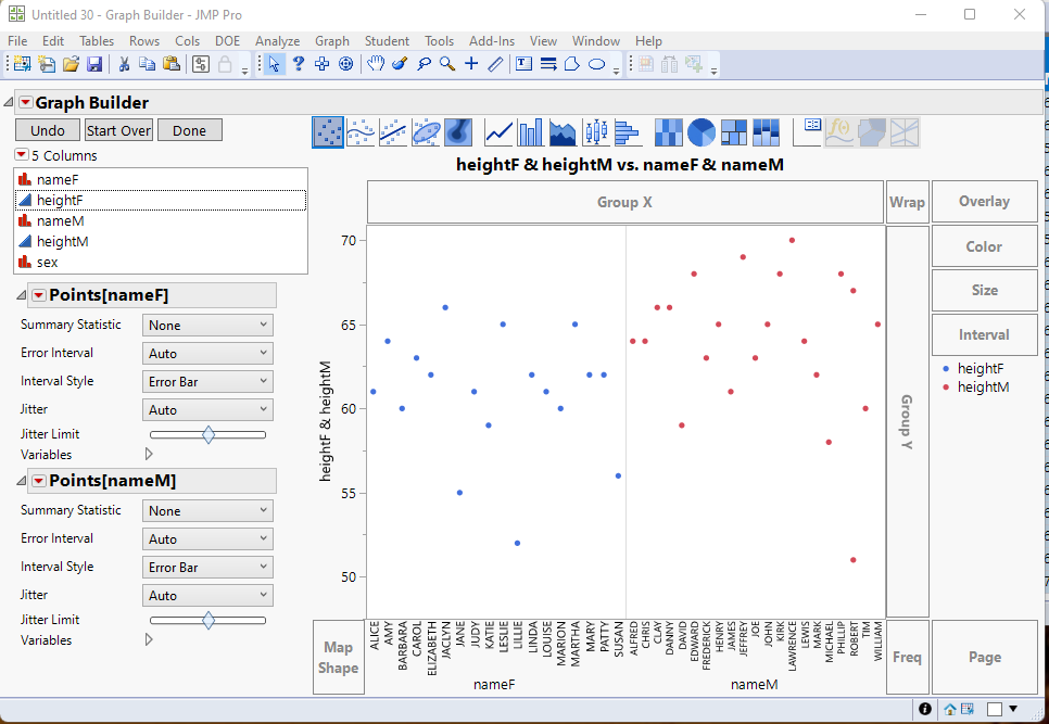 Solved X Group Adjust Axis Jmp User Community 