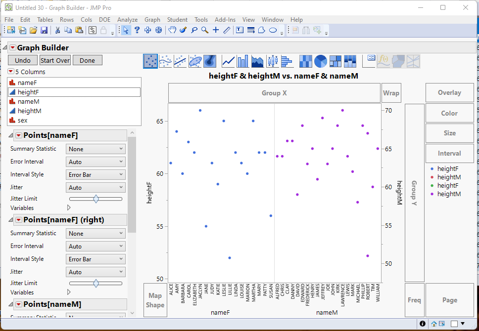 Solved X Group Adjust Axis Jmp User Community 