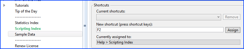 Organize F Keys and Shortcut Keys and display current F keys on a ...