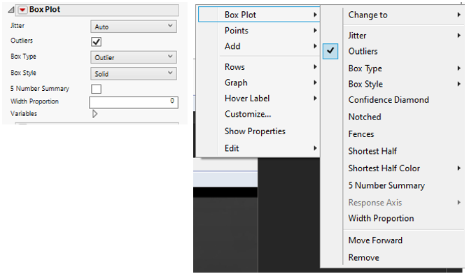 Display letters of significance in graph builder when using boxplot and ...